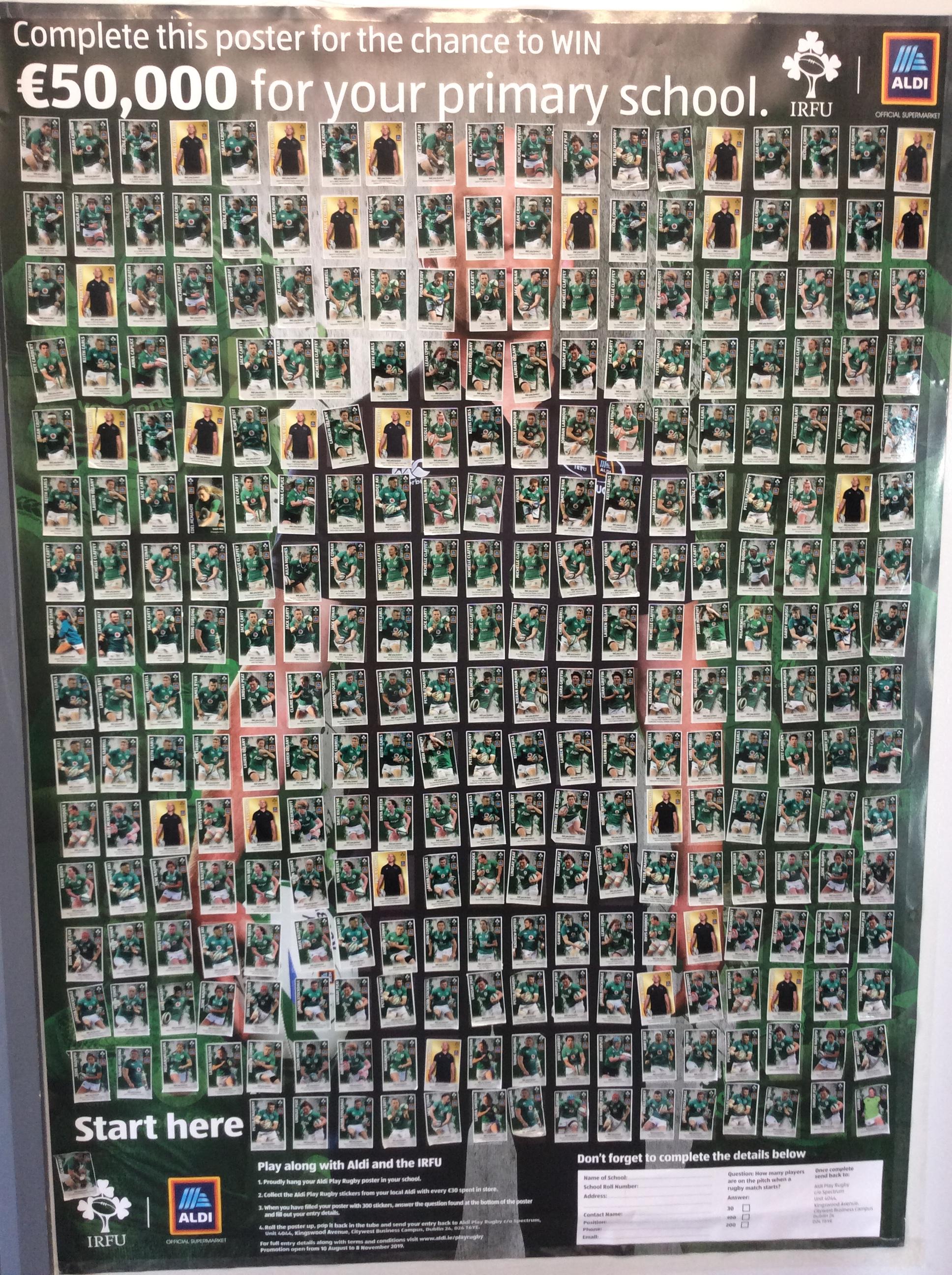 Aldi Rugby Stickers – Powerstown Educate Together National School ...