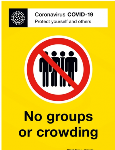 Level 5 Restrictions: No groups/crowding – Powerstown Educate Together ...