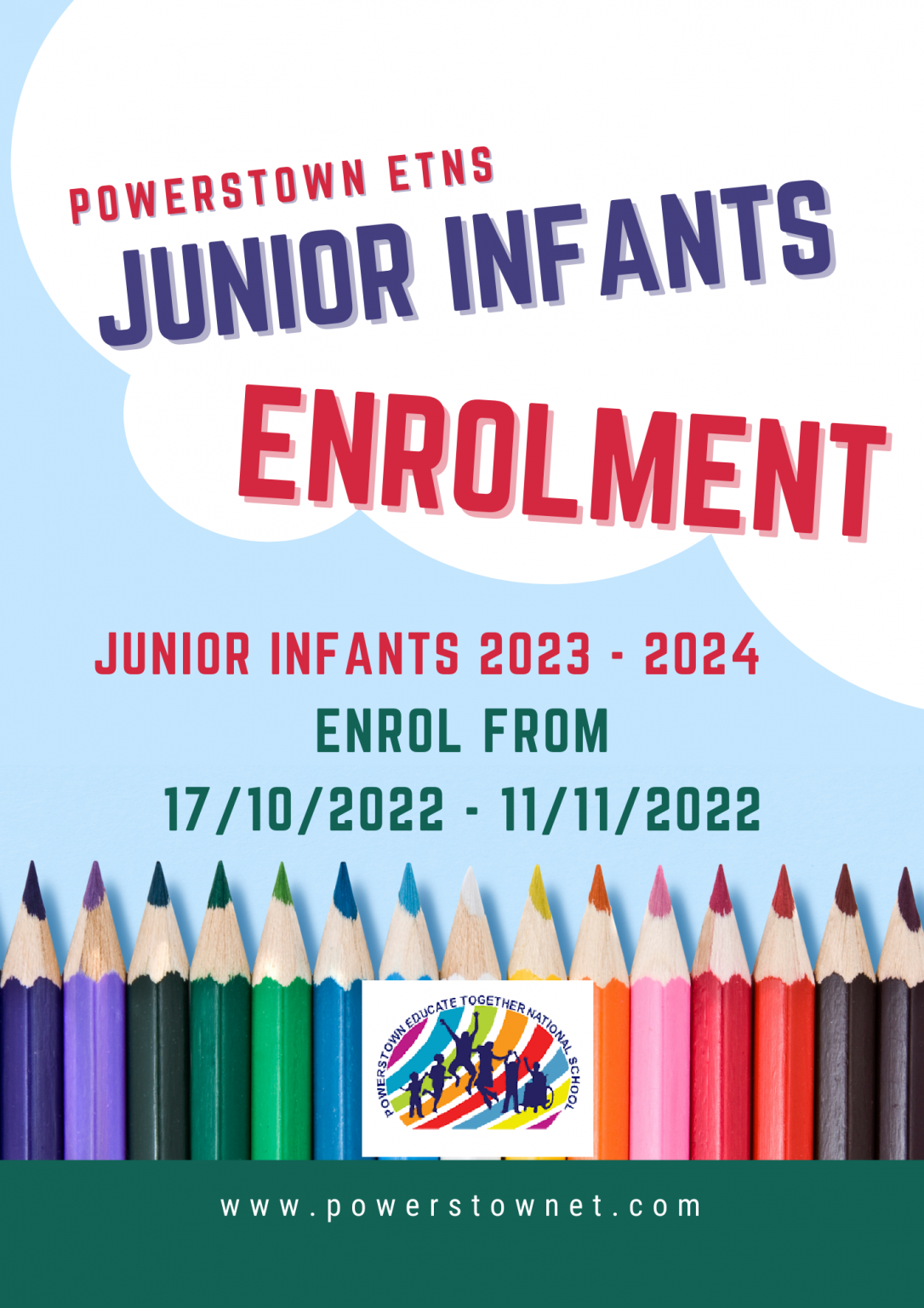 Junior Infant Enrolment 2023 – 2024 – Powerstown Educate Together ...