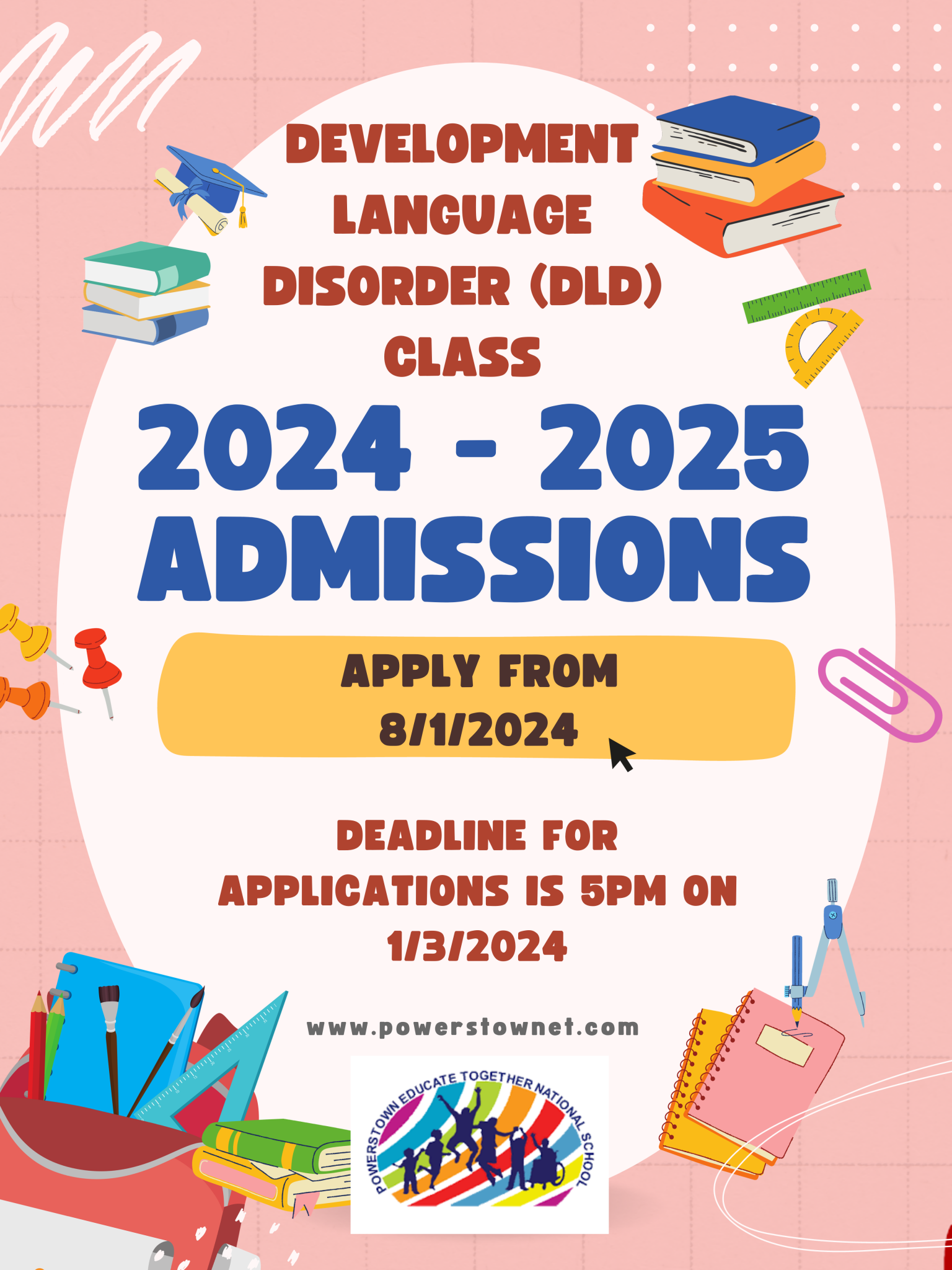 DLD Class Admissions – Powerstown Educate Together National School ...